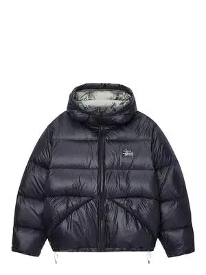 StÜssy Down Micro Ripstop Parka - Phantom Black