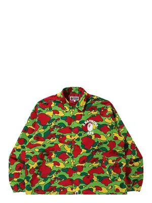 A BATHING APE Sta Camo Relaxed Coach Jacket - Multicolor