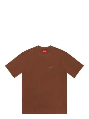 Supreme Short-sleeve Pocket Tee - Brown