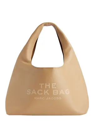 Marc Jacobs The Sack Leather Shoulder Bag - Camel