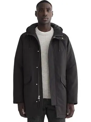 Everlane Relaxed Fit Parka - Black