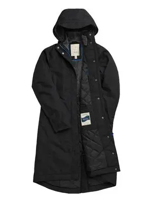 SEASALT CORNWALL Janelle Waterproof Coat - Black