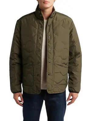 SCHOTT Wrinkle Resistant Down Military Jacket - Olive