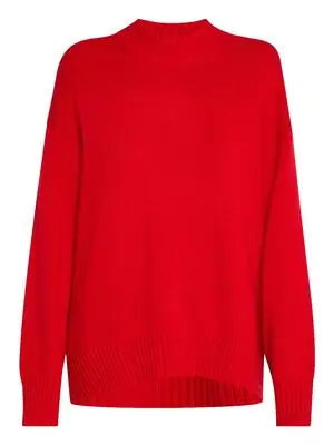 FRAME FRAME Oversized Cashmere Sweater True Red