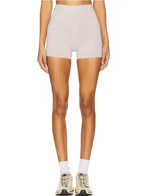 WELLBEING + BEINGWELL Loungewell Rio 3 Short - Oat Heather
