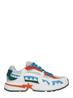 BAPE A Bathing Ape Shark Sta Indonesia Sneakers White/orange/blue