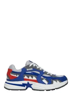 BAPE A Bathing Ape Shark Sta Sneakers Blue/grey/white
