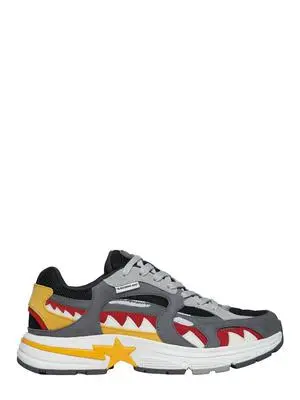 BAPE Bape Shark Sta Malaysia Sneakers Grey/silver/black
