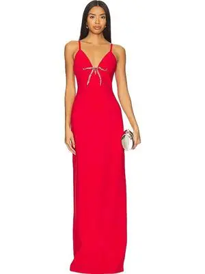 Cinq À Sept Adele Gown - Red