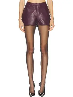 Retrofete Naya Short Bordeaux
