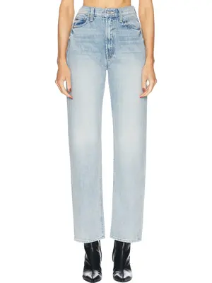 MOTHER High Waisted Study Skimp Jeans - Silent Treatment