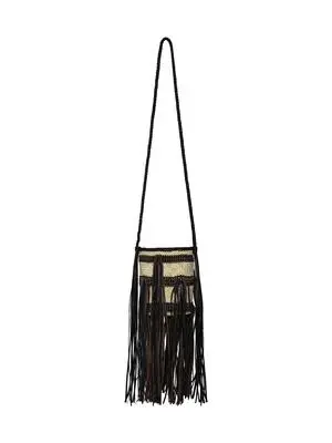 Johanna Ortiz Seville Melodies Shoulder Bag - Black,white