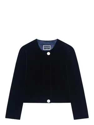Giorgio Armani Velvet Jacket - Blue
