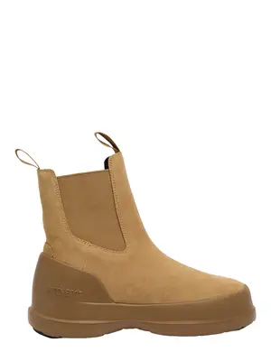 Moon Boot Luna Suede Chelsea Boots - Beige