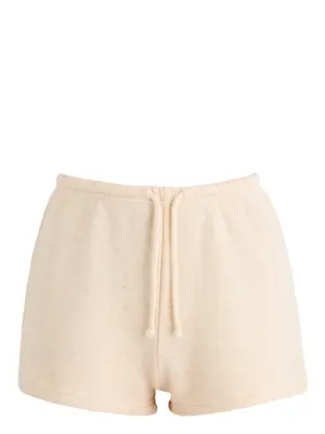 American Vintage Itonay Cotton-blend Shorts - Cream