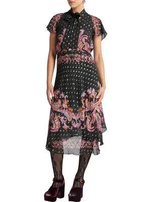 Etro Silk Dress - Black