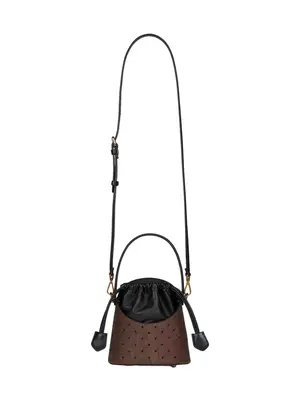 Etro Small Saturno Bucket Bag - Brown