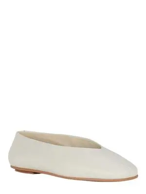 Jeffrey Campbell Fathom Ballet Flats - Bone
