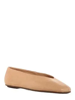 Jeffrey Campbell Fathom Ballet Flats - Buff