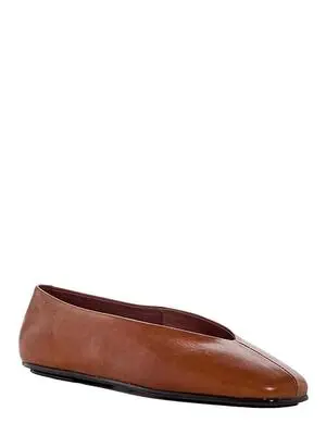 Jeffrey Campbell Fathom Ballet Flats - Tan