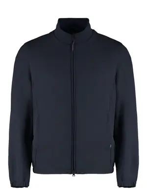 Paul & Shark Zipped Stretch Jacket - Black