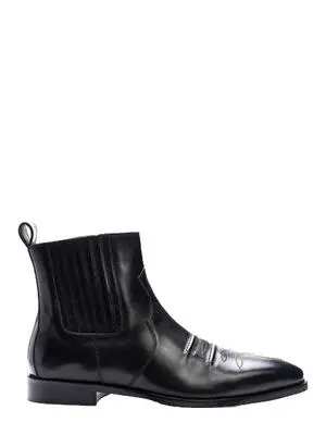 CARLOS BY CARLOS SANTANA Durango Chelsea Boot - Black