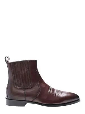CARLOS BY CARLOS SANTANA Durango Chelsea Boot - Burnished Brown