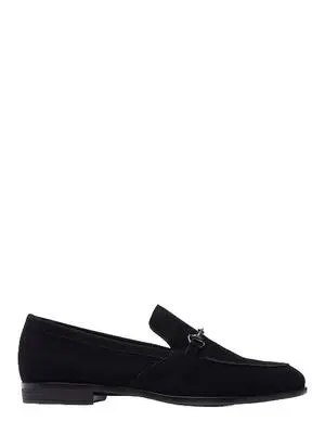 CARLOS BY CARLOS SANTANA Louis Bit Loafer - Black Suede