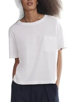 Jenni Kayne Vintage Pocket Tee - White