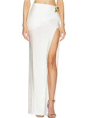 MICHAEL COSTELLO X Revolve Magnolia Maxi Skirt - Ivory