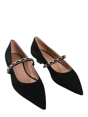 MALONE SOULIERS Virna Ballerinas - Black