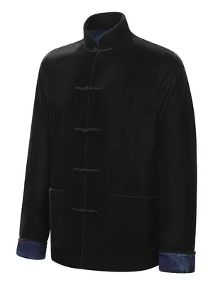 Shanghai Tang Velvet Jacket - Black