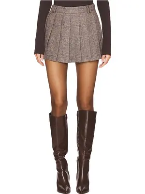 NIA Fennel Skort - Brown