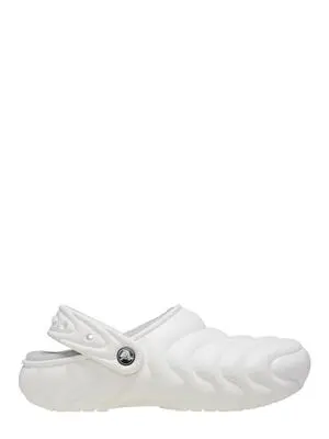 CROCS Classic Overpuff Lined Clog - White