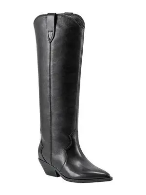 MARC FISHER LTD. Ander Boots - Black Leather
