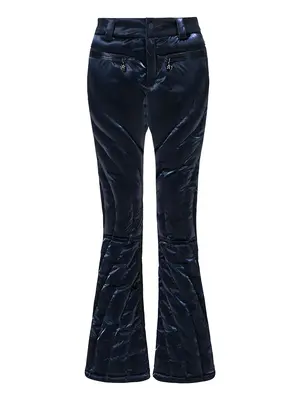 Perfect Moment Mid-rise Carving Ski Pant - Blue-liquid
