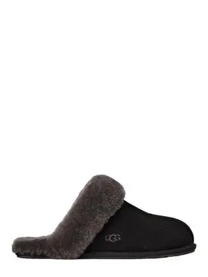 UGG UGG Scuffette II Suede And Shearling Mules Grey