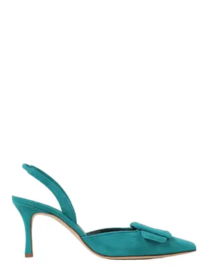 Manolo Blahnik Manolo Blahnik High Heel Shoes Turquoise