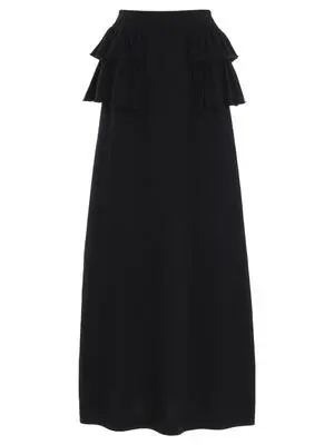 LISA YANG Karla Cashmere Strapless Dress