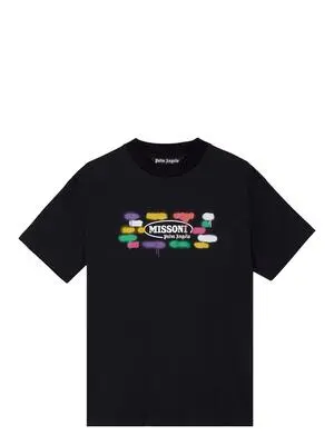 Palm Angels X Missoni Sport Tee /white - Black
