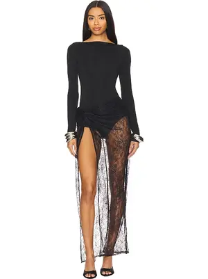 LOVERS AND FRIENDS Allegre Maxi Dress - Black