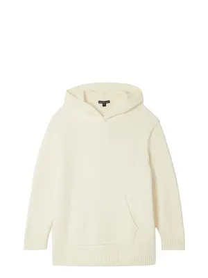 JAMES PERSE Cotton-blend Hoodie - Ivory