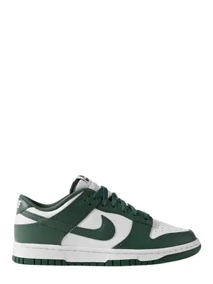 Nike Dunk Low Leather Sneakers - Green