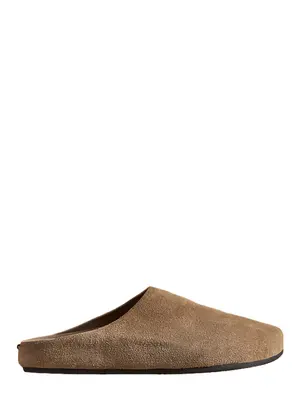 Jeffrey Campbell Content Mule Slides Beige