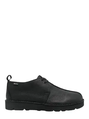 Clarks Desert Trek Derby Shoes - Black