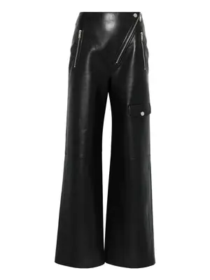 Nanushka Leather Trousers - Black
