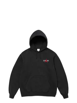 Supreme X Jordan Hoodie - Black