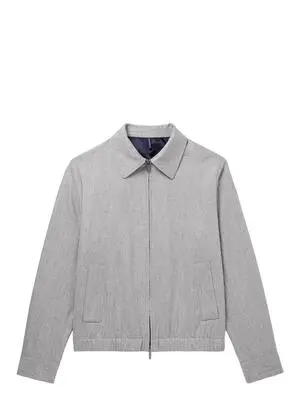 SLOWEAR Venezia 1951 Virgin Wool-blend Blouson Jacket - Gray