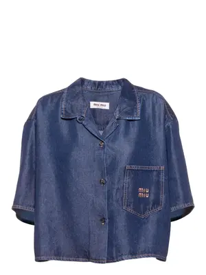 Miu Miu Denim Shirt - Blue