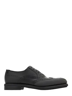FERRAGAMO Tramezza Oxford Shoes - Black